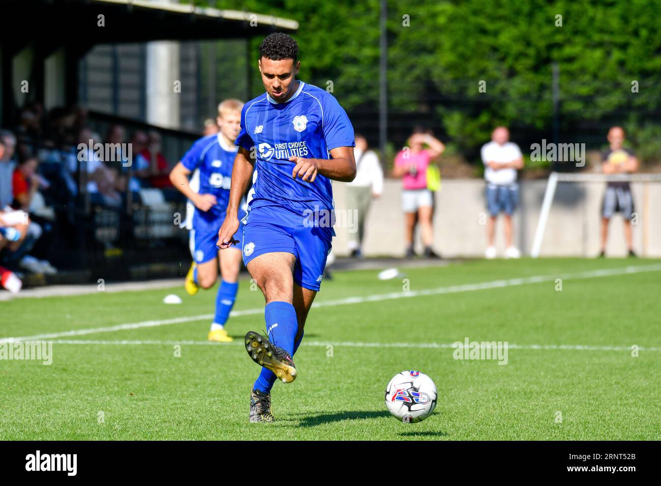 Swansea, Wales. 2 September 2023. Alyas Debono of Cardiff City during ...