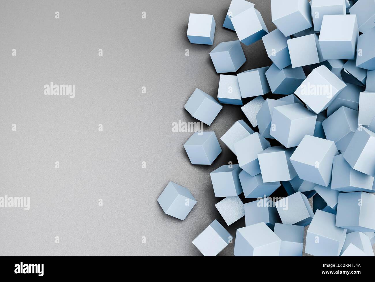 Modern background with geometrical cubes Stock Photo - Alamy
