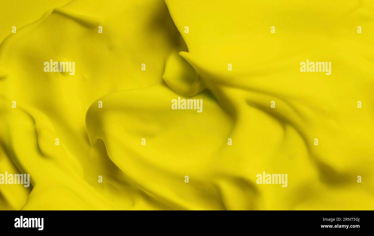 Bright yellow color foam with smooth texture wallpaper Stock Photo - Alamy