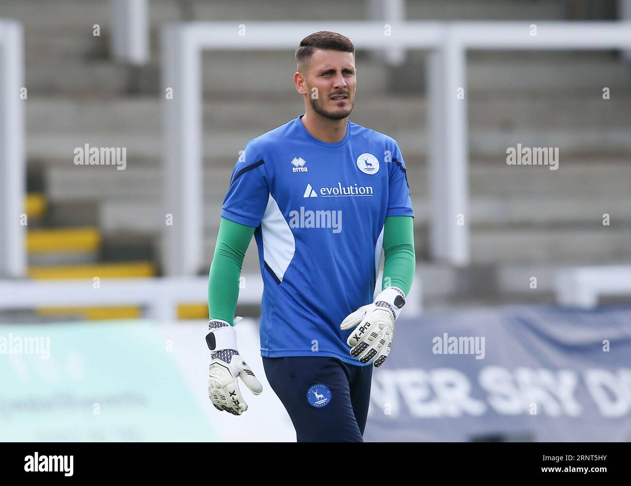 Hartlepool united goalkeeper hi-res stock photography and images - Alamy