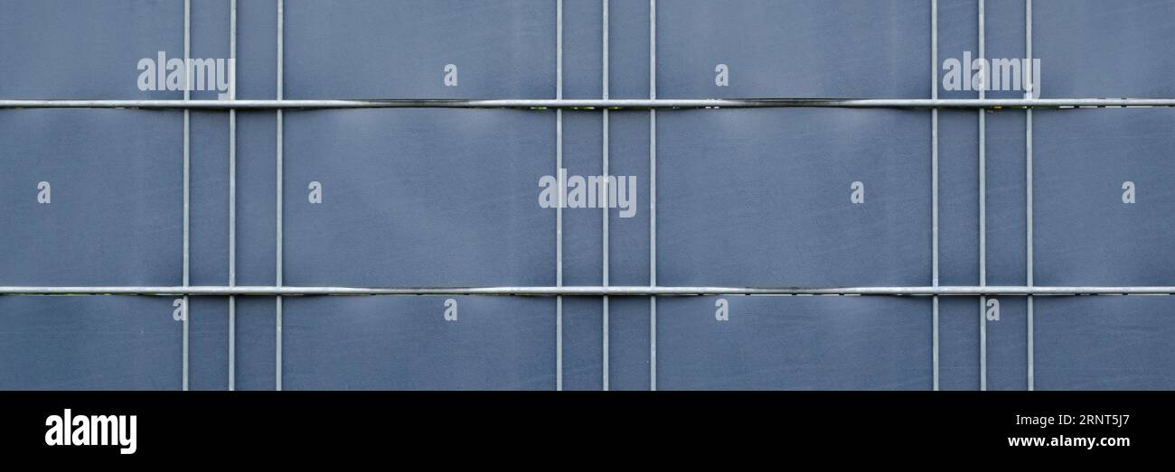 Surface Of A Double Bar Fence Stock Photo - Alamy