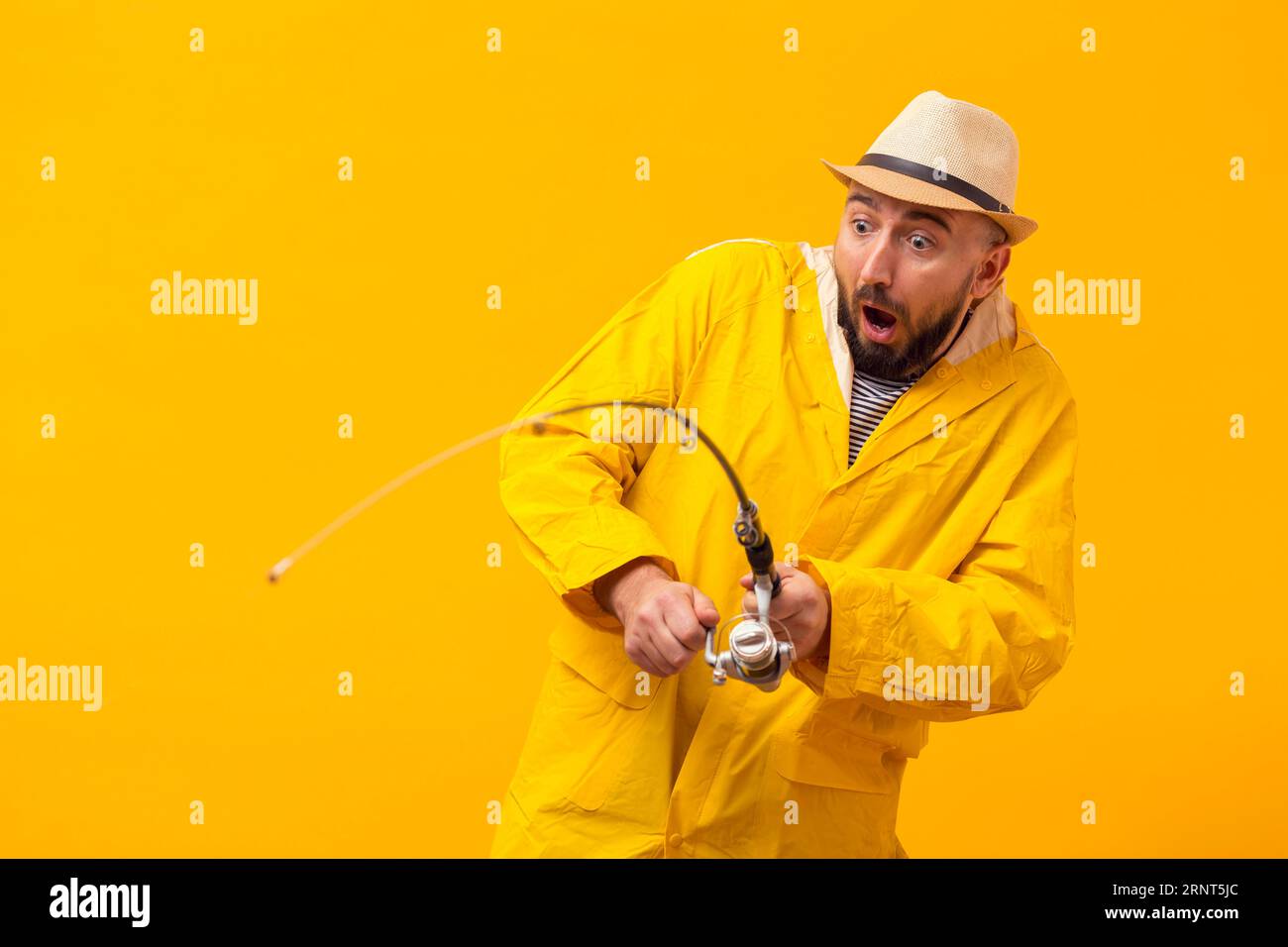 Novice fisherman having trouble with fishing rod Stock Photo - Alamy Novice fisherman having trouble with fishing rod Stock Photo - Alamy