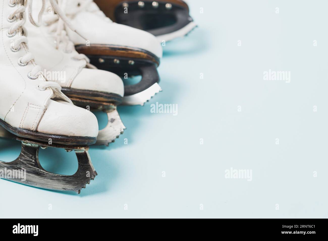 Set ice skates Stock Photo - Alamy