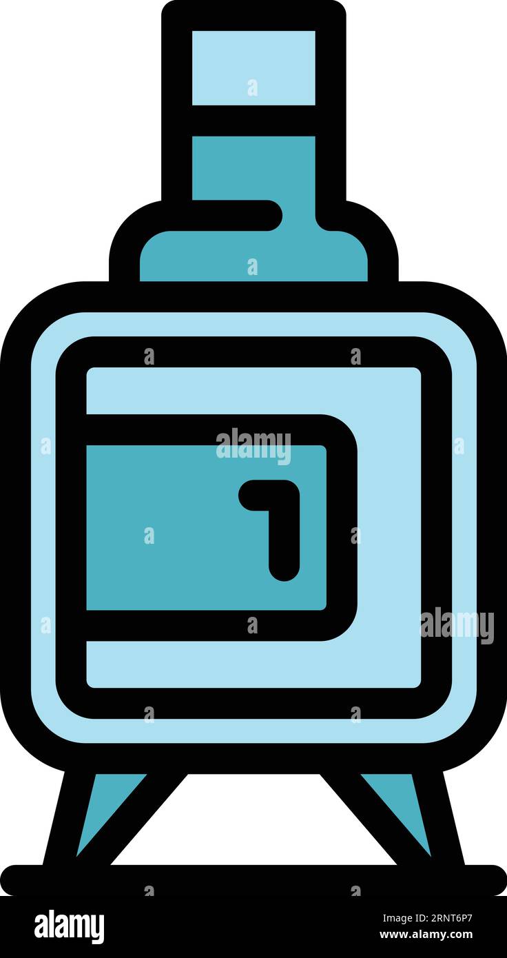 Gas log heater Stock Vector Images - Alamy