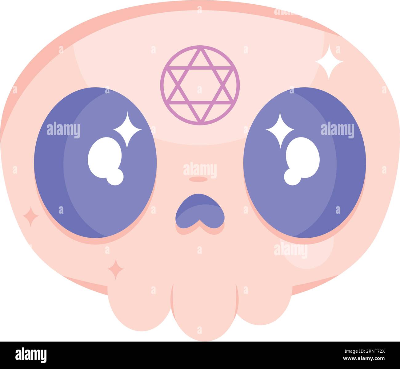 magic skull design vector isolated Stock Vector Image & Art - Alamy