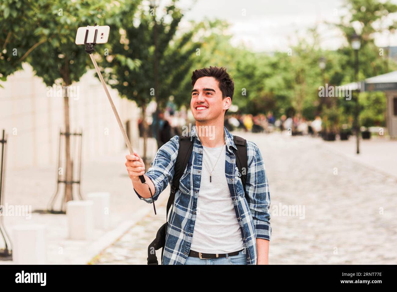 Young traveling man in hi-res stock photography and images - Alamy