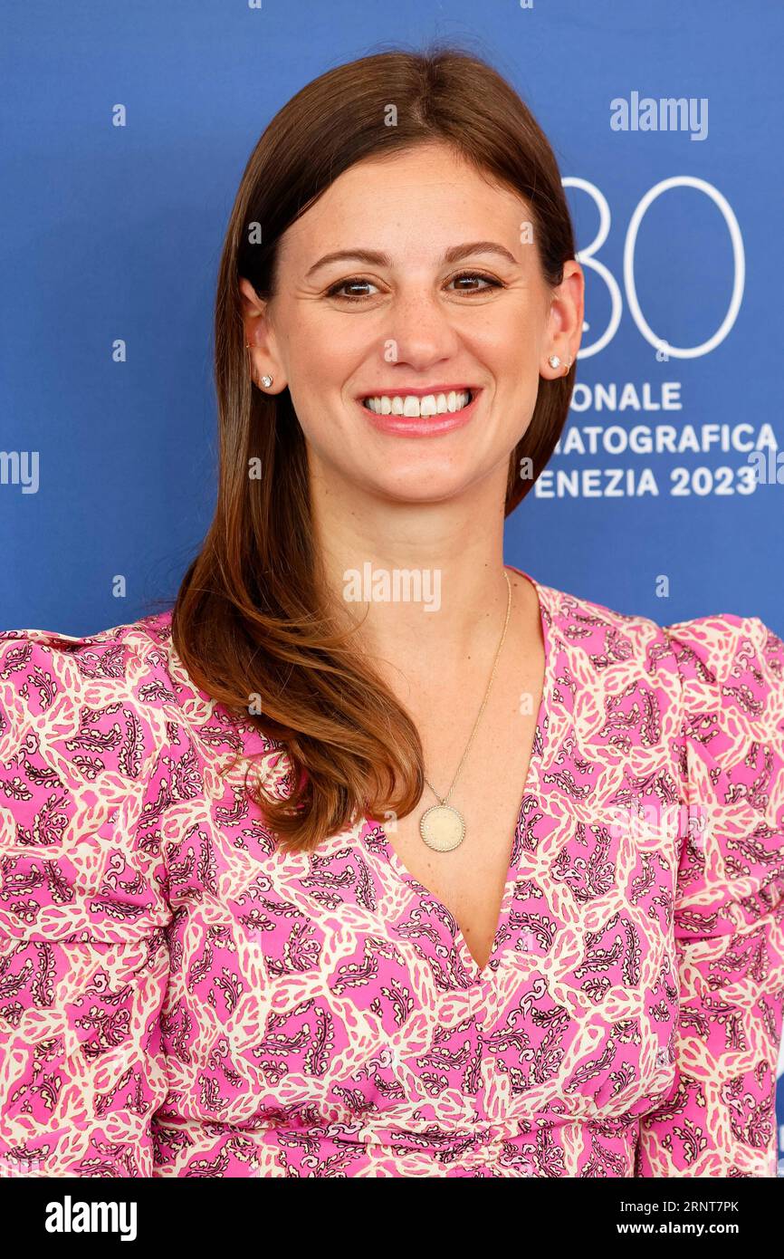 Shayna Markowitz poses at the photocall of 'Maestro' during the 80th ...