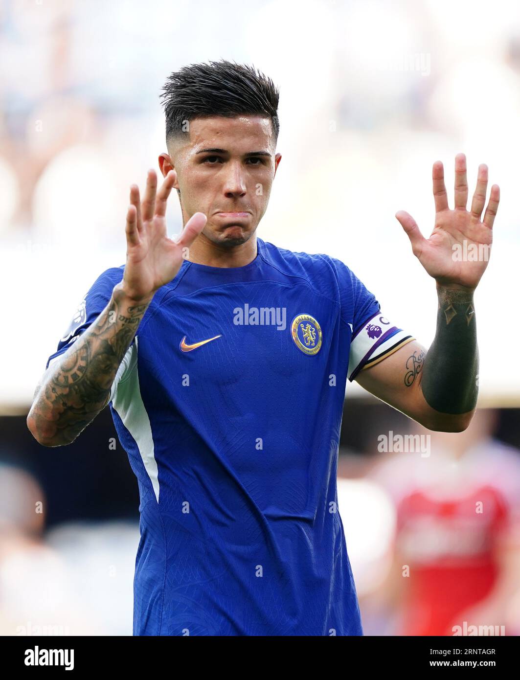 Enzo fernandez chelsea 2023 hi-res stock photography and images - Alamy