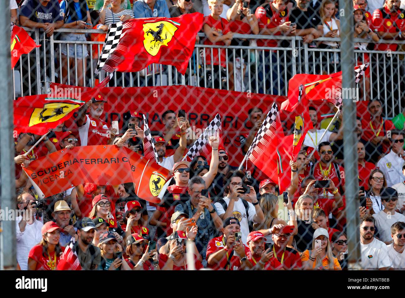 Monza, Italy. 2nd Sep, 2023. Spectators, F1 Grand Prix of Italy at ...
