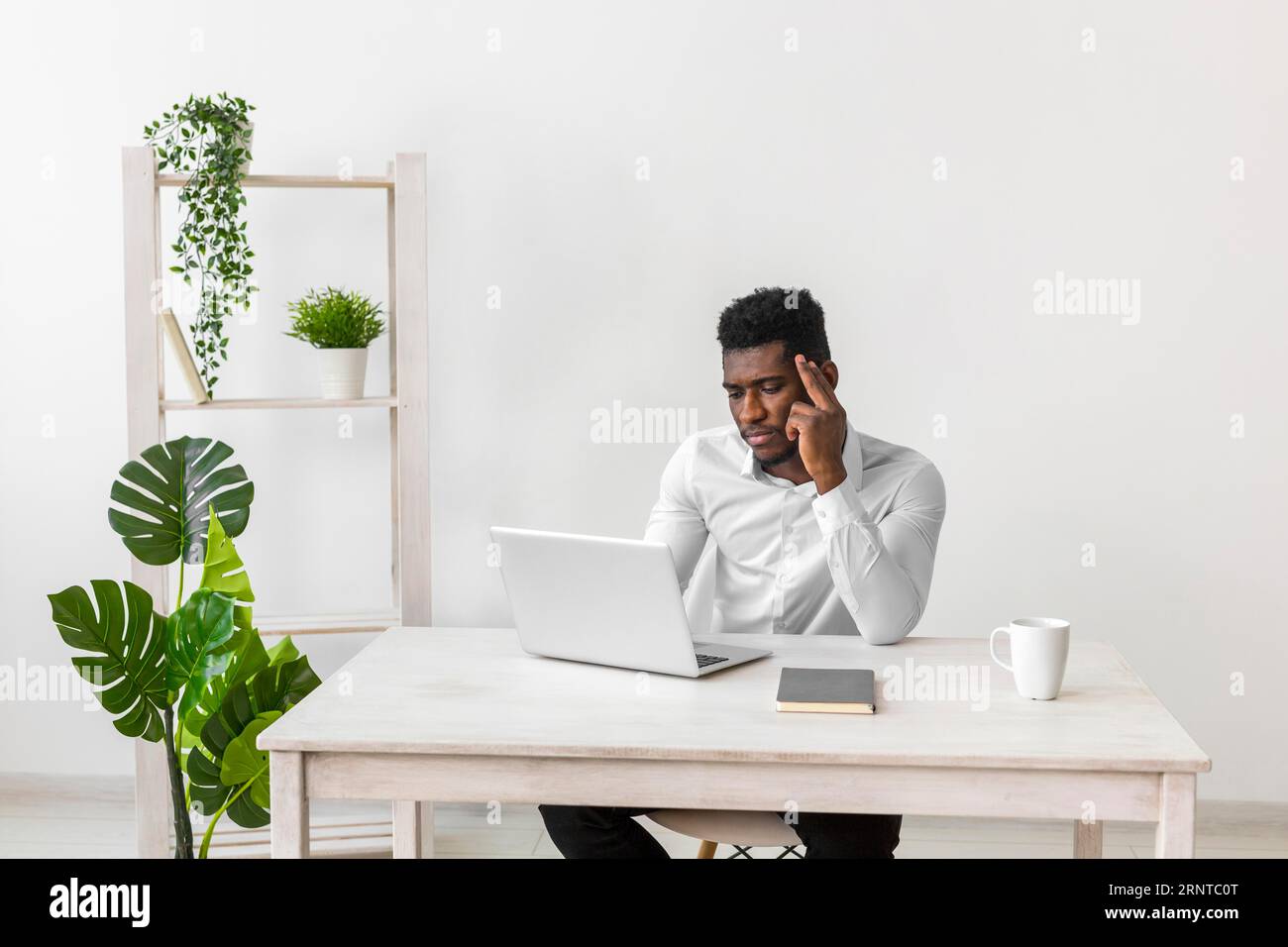 African american man thinking Stock Photo - Alamy African american man thinking Stock Photo - Alamy