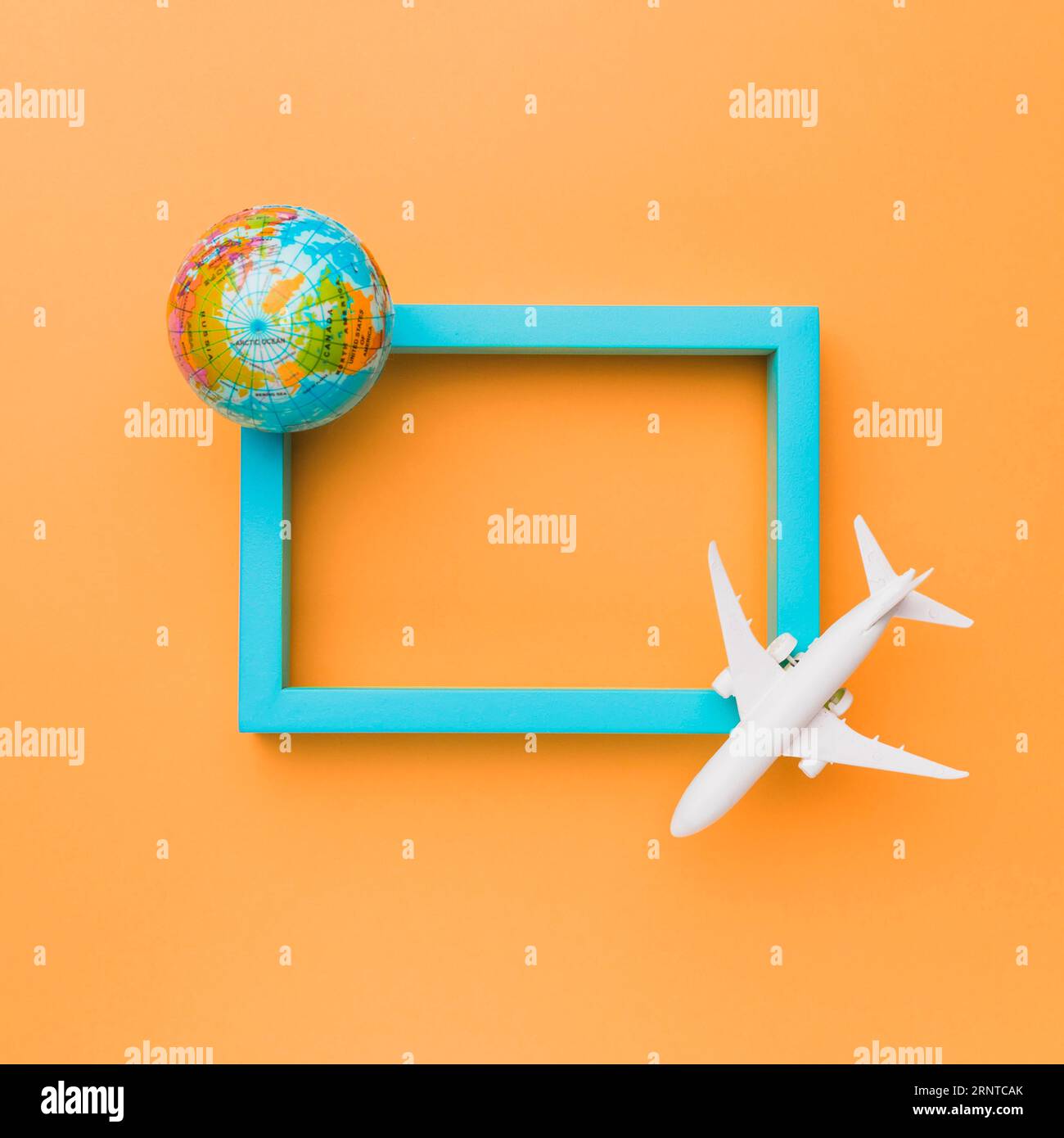 Airplane framed by architecture hi-res stock photography and images - Alamy