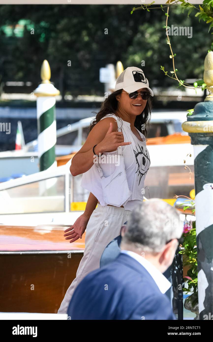 Michelle Rodriguez 80th Venice Film Festival People at Lido 01 Venice ...