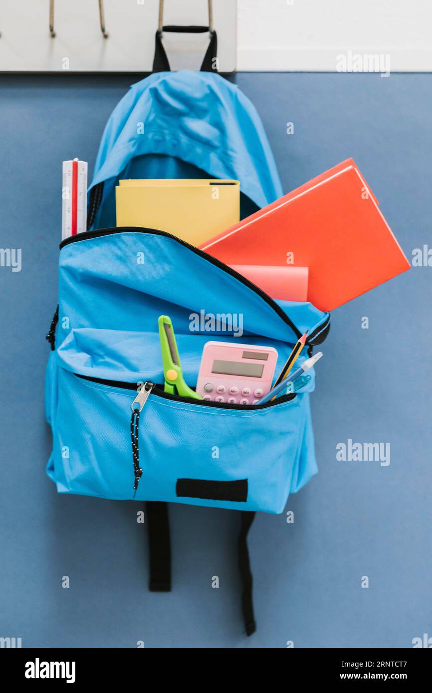Child backpack hi-res stock photography and images - Alamy