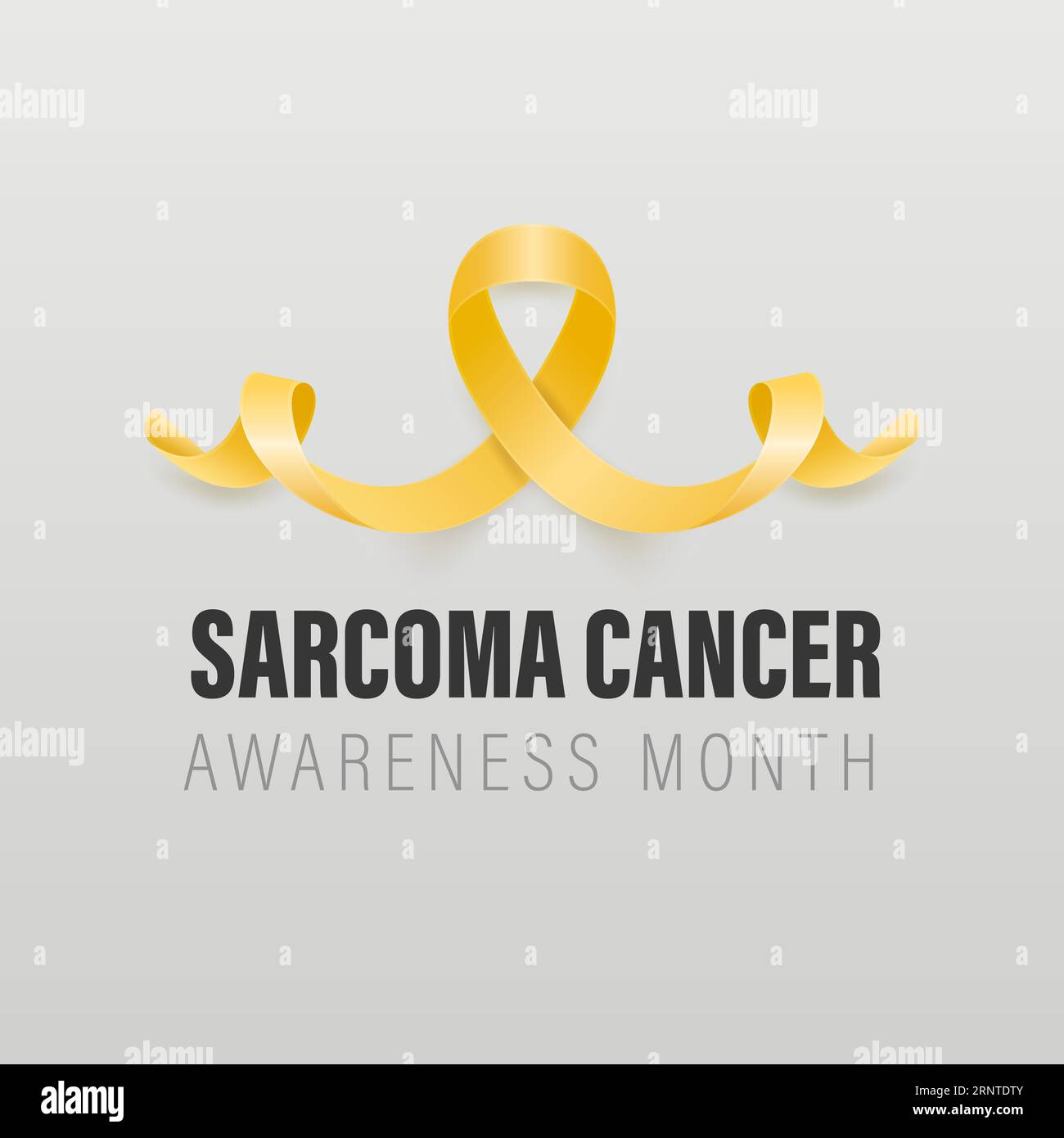 Sarcoma, Bone Cancer Banner, Card, Placard with Vector 3d Realistic ...