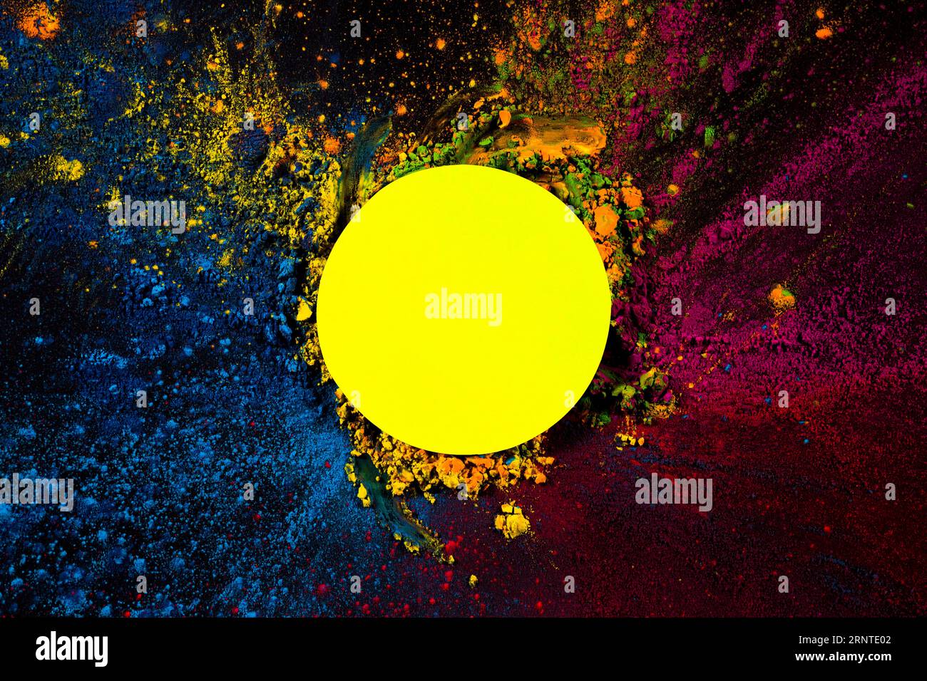 Holi frame hi-res stock photography and images - Alamy