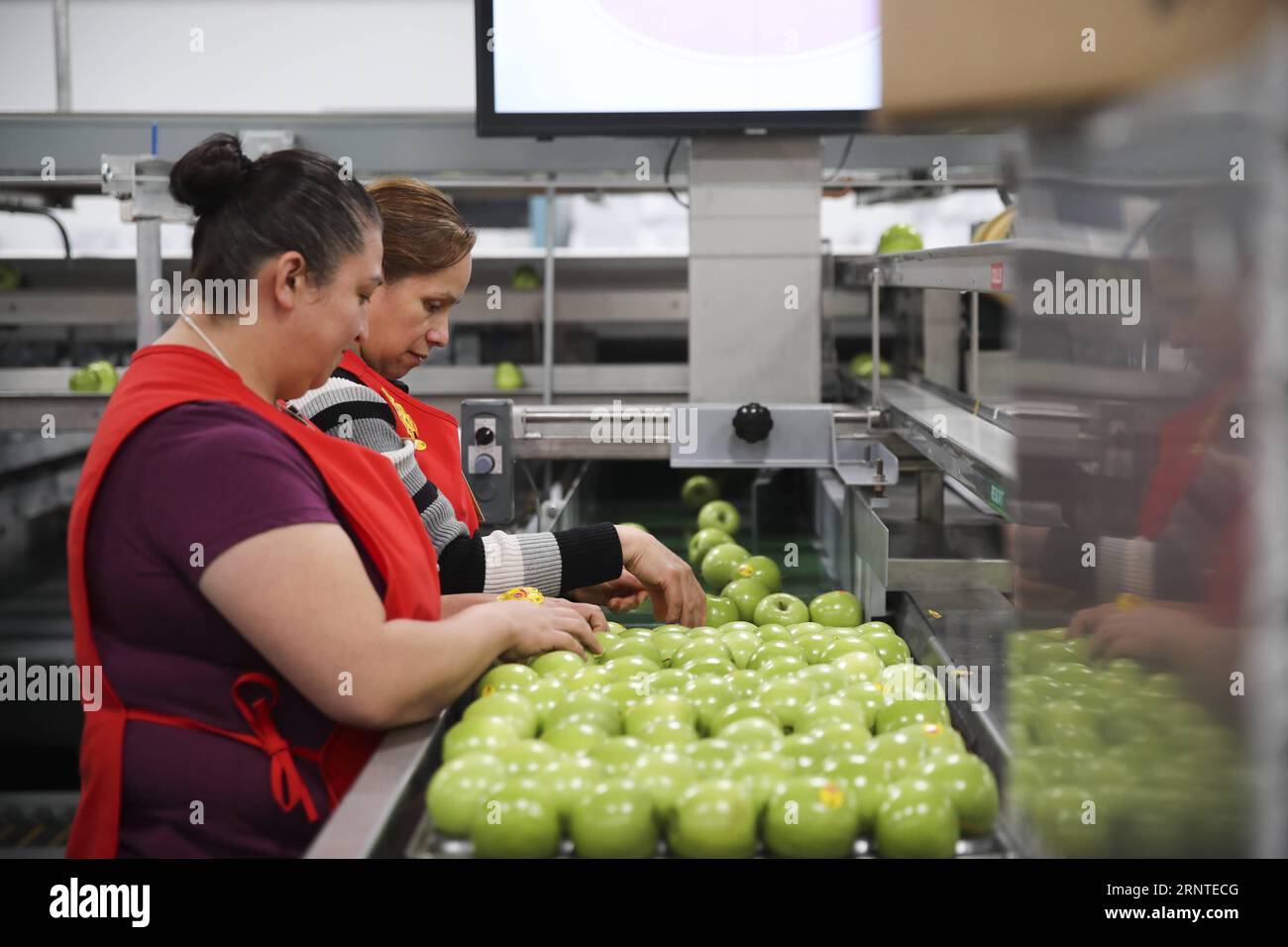 Apple china workers hi-res stock photography and images - Alamy