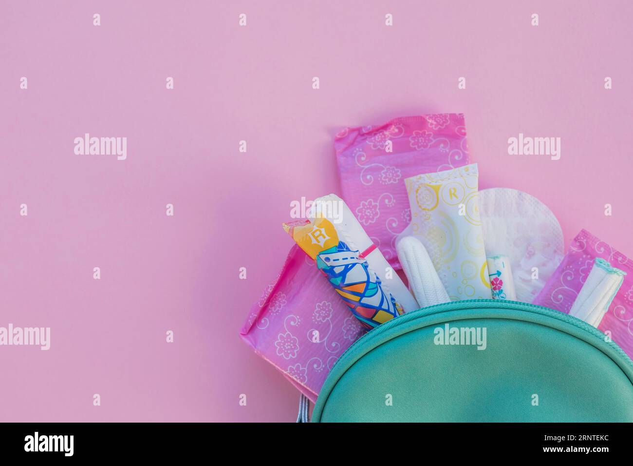 Hygiene products toilet kit Stock Photo - Alamy