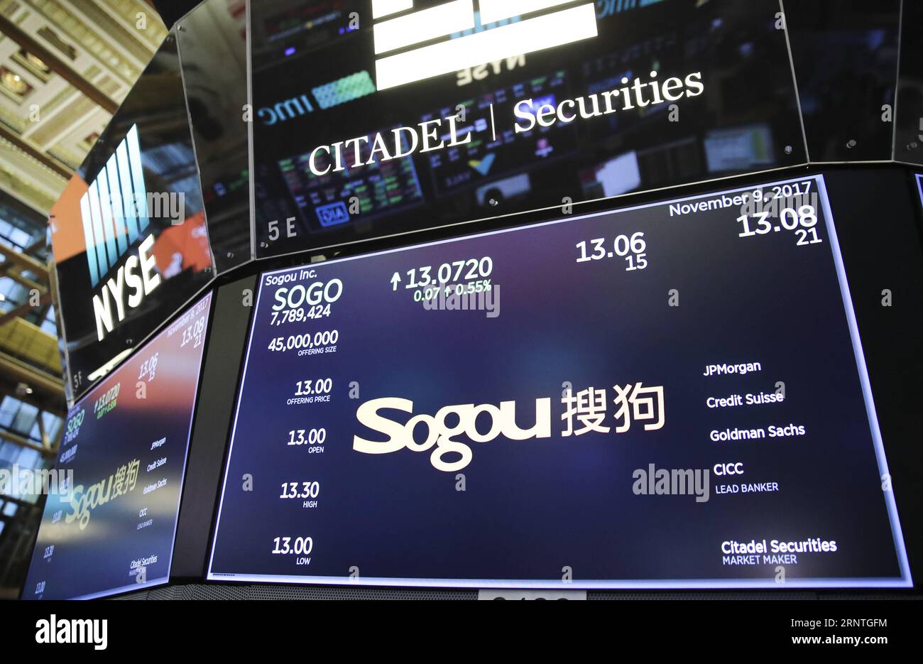 Tencent ipo new york hi-res stock photography and images - Alamy