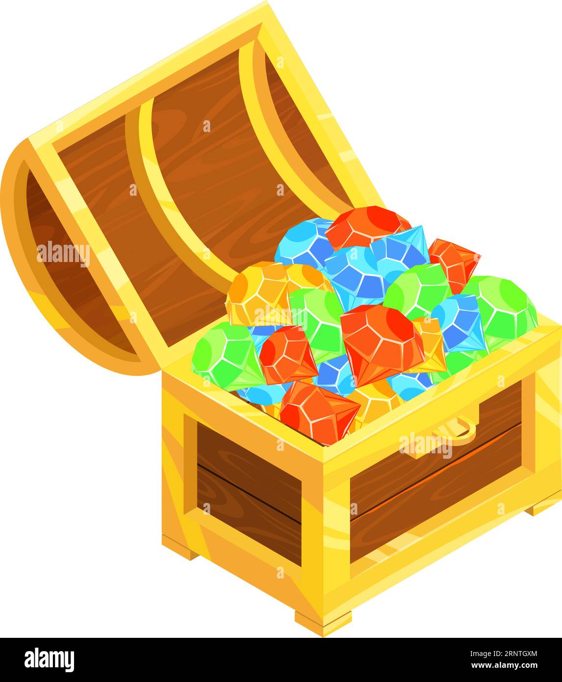 Cartoon treasure chest hi-res stock photography and images - Alamy