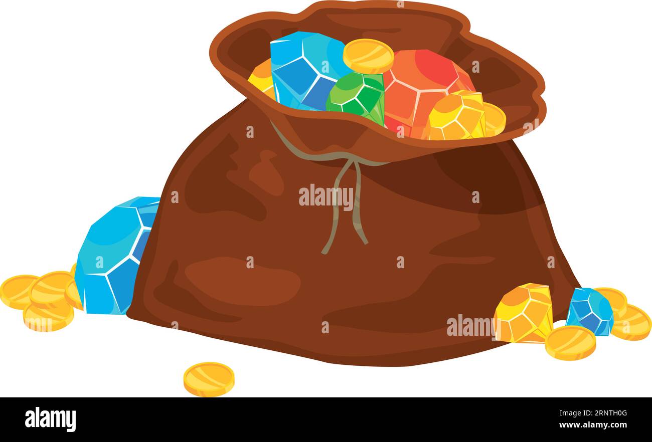 Colorful gemstones Stock Vector Images - Alamy