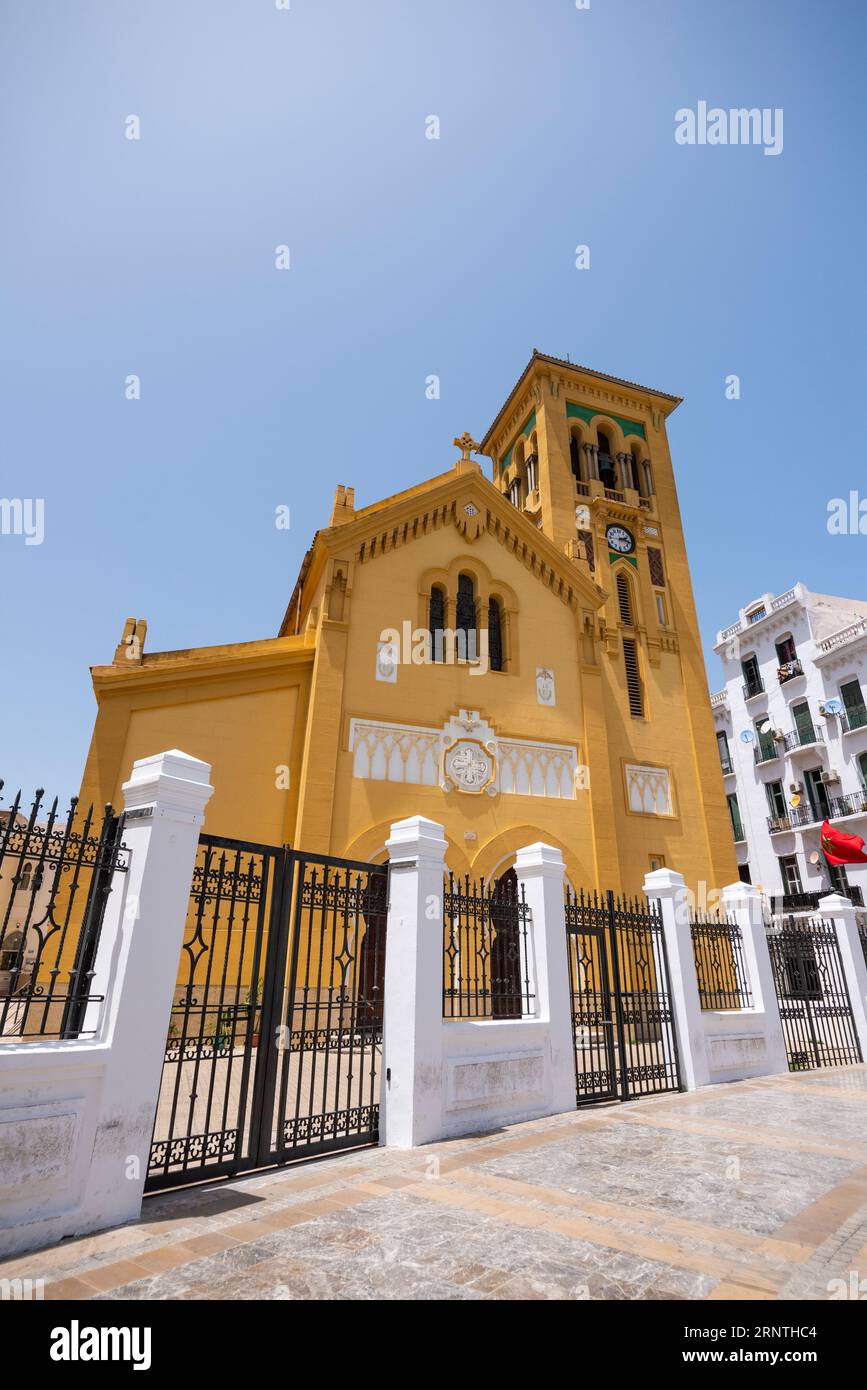 Morocco street tetouan church hi-res stock photography and images - Alamy
