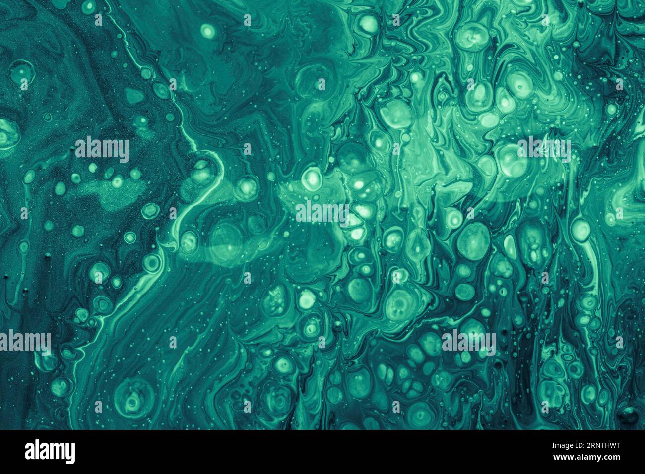 Teal abstract painting hi-res stock photography and images - Alamy