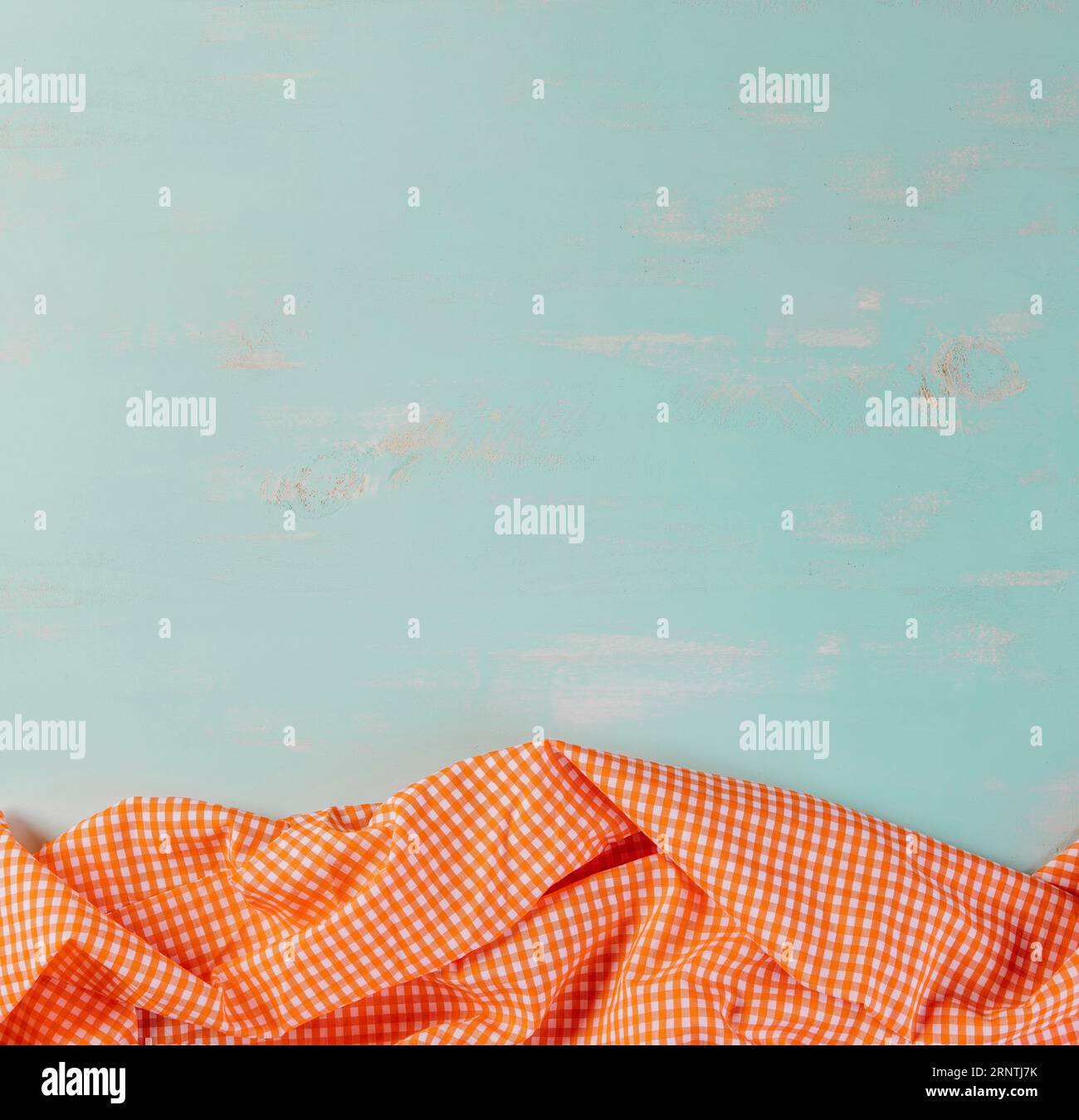 Blue checkered tablecloth background hi-res stock photography and ...