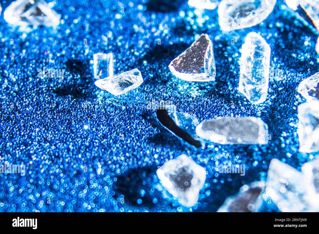 Glitter texture background with crystals Stock Photo - Alamy