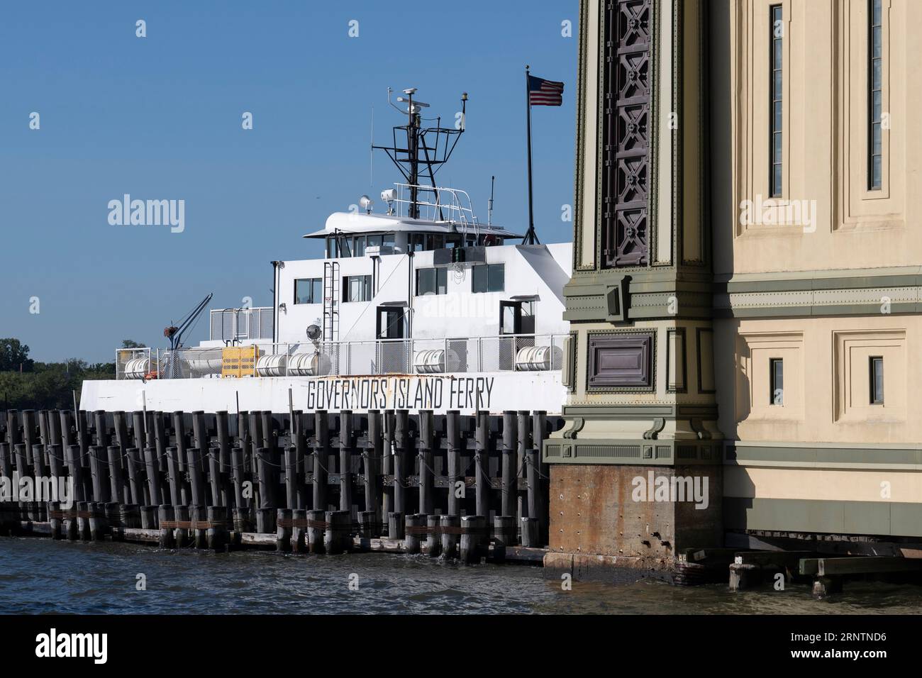 New York, New York, USA. 1st Sep, 2023. The Governors Island Ferry at ...