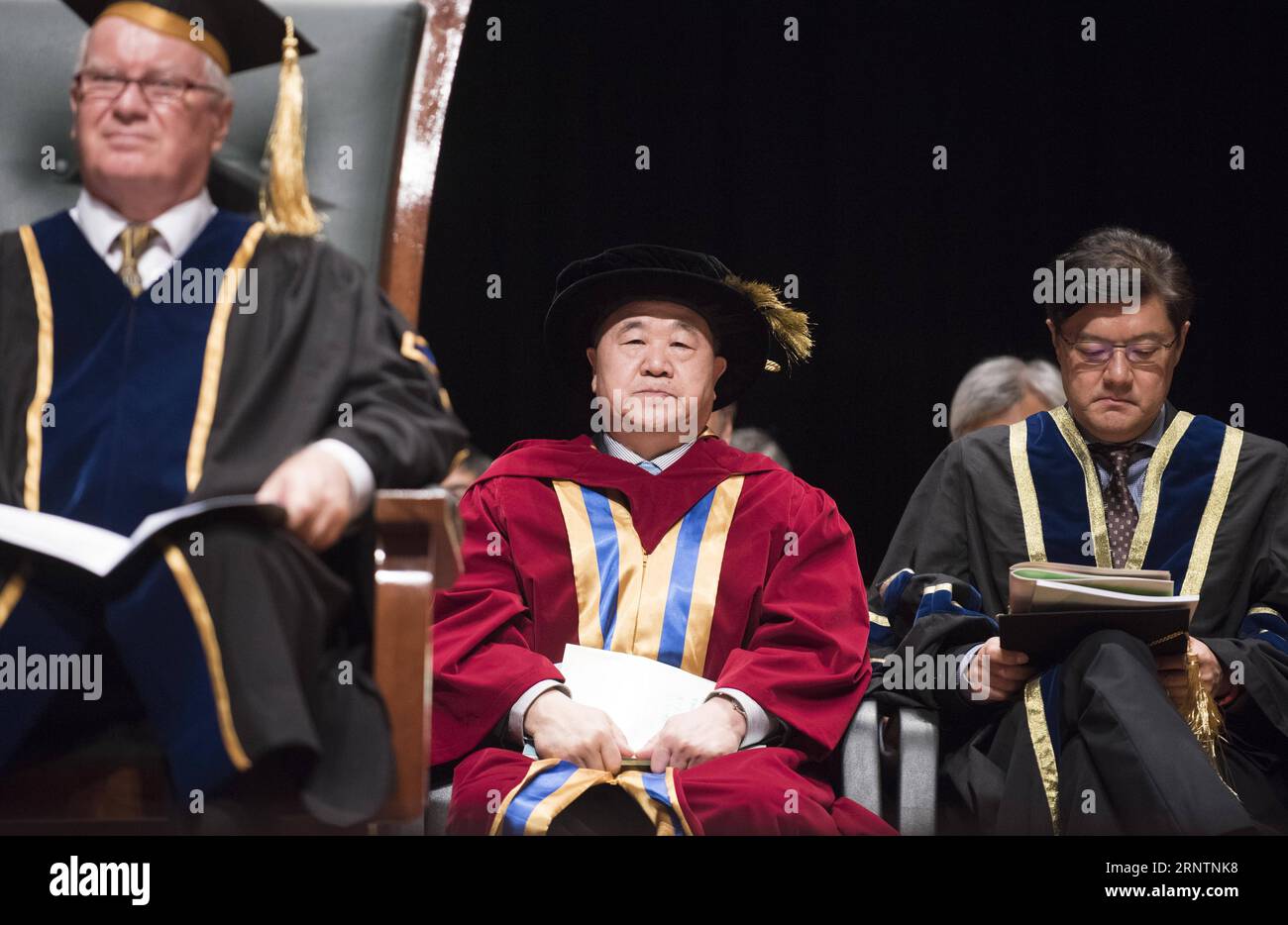 Conferment ceremony hi-res stock photography and images - Alamy