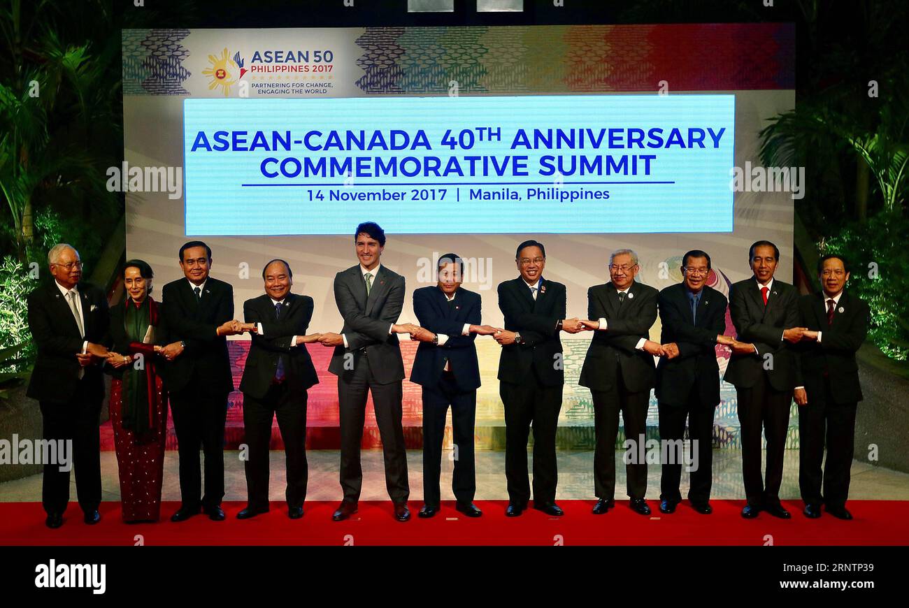 ASEAN-Gipfel auf den Philippinen (171114) -- MANILA, Nov. 14, 2017 ...