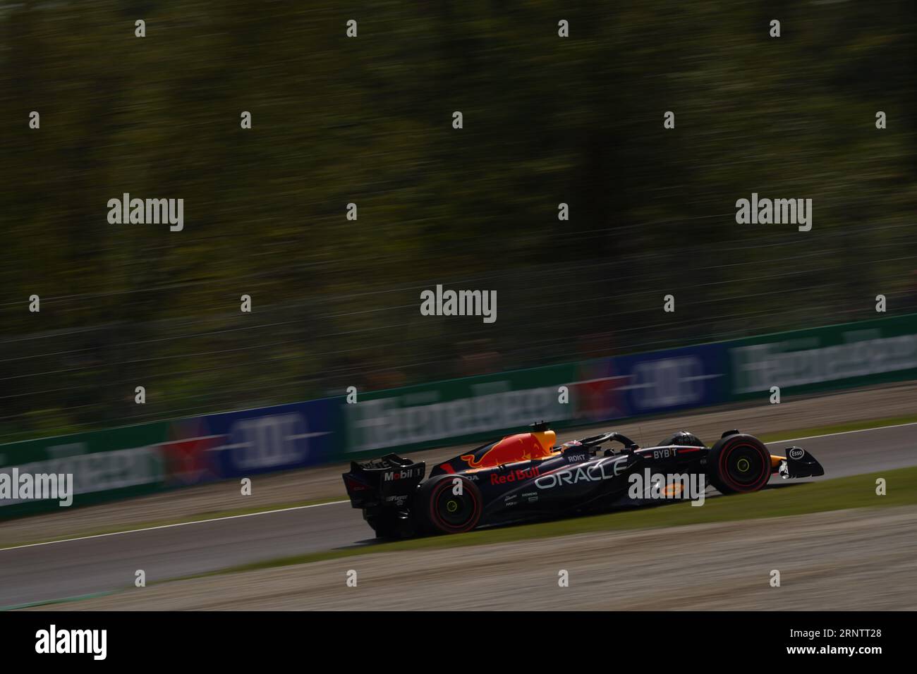 Monza, Italy. 2 Sep, 2023. Max Verstappen of Netherlands driving the (1 ...