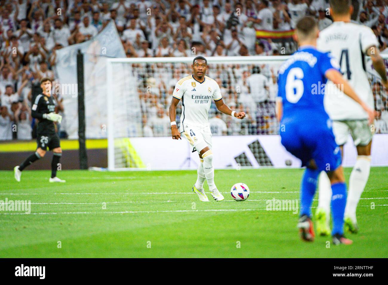 Real madrid alaba laliga bernabeu hi-res stock photography and images ...