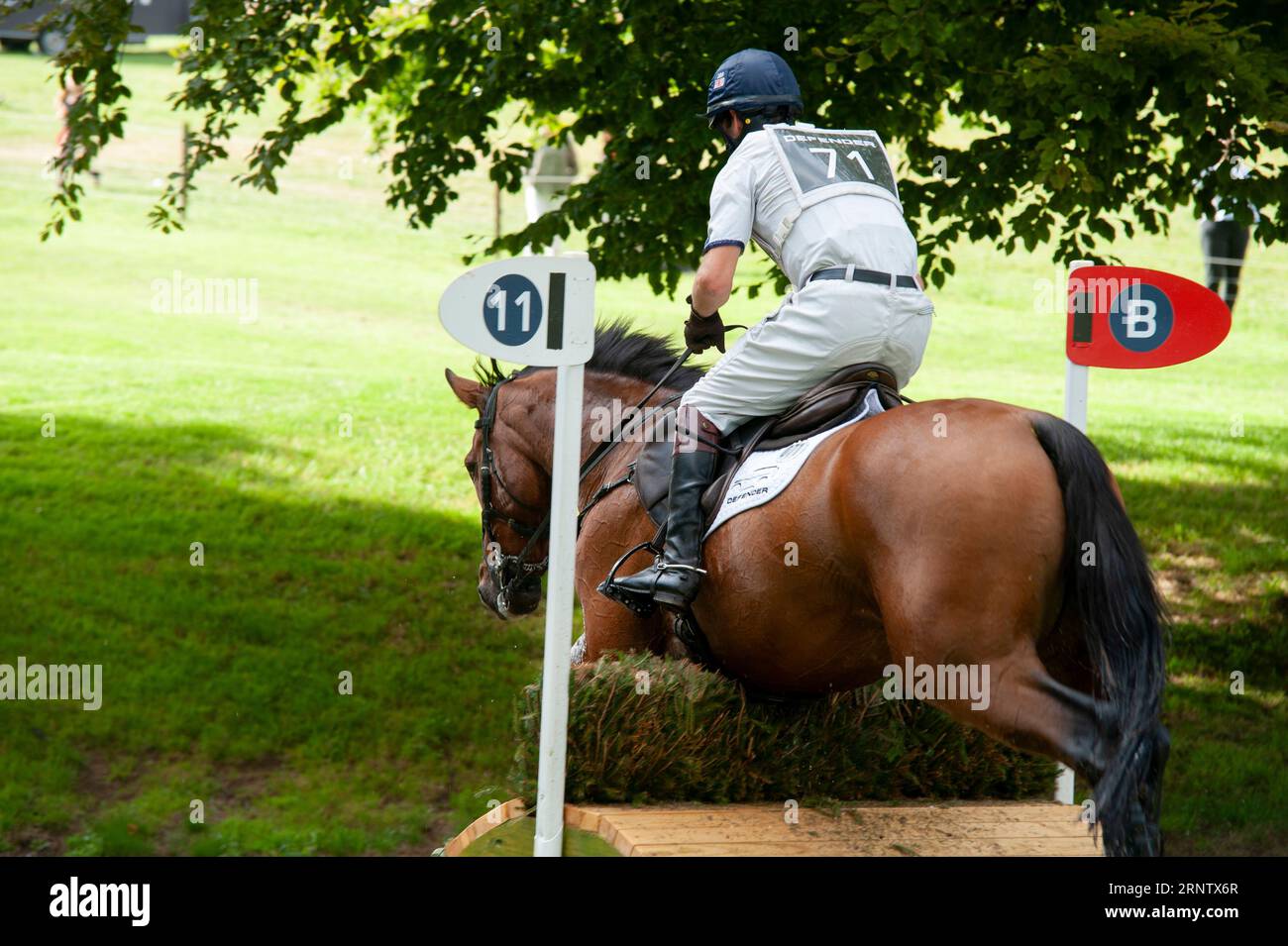 Stamford, UK. 2nd Sep, 2023. Harry Meade riding Tenareze representing ...