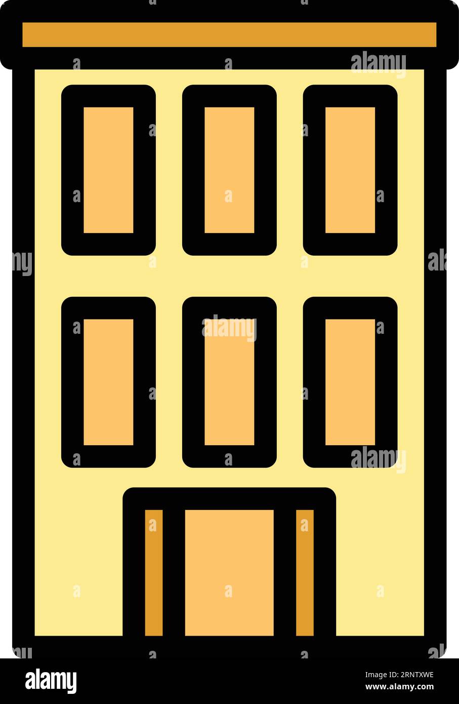 Security school building icon outline vector. Policeman officer. Police ...