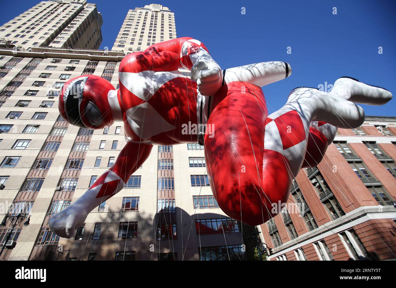 Red power ranger hi-res stock photography and images - Alamy