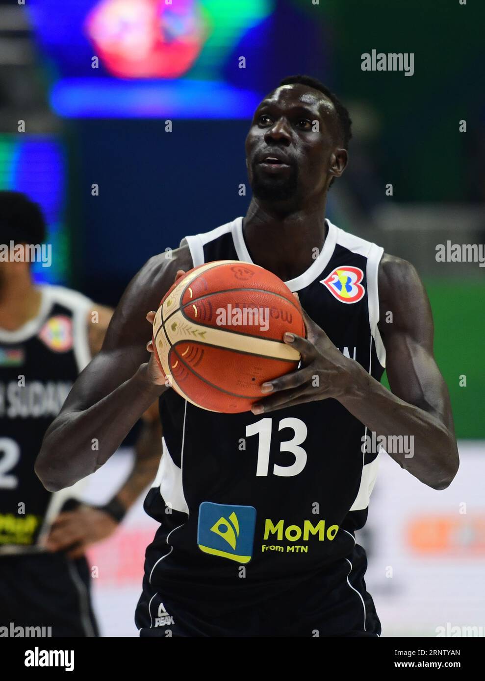 Quezon, Philippines. 02nd Sep, 2023. Majok Deng of South Sudan men ...