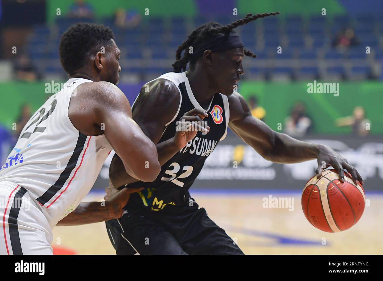 Quezon, Philippines. 02nd Sep, 2023. Silvio De Sousa (L) of the Angola ...