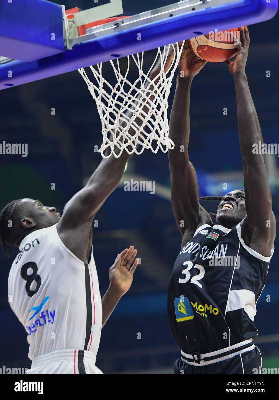 Quezon, Philippines. 02nd Sep, 2023. Jilson Bango (L) of the Angola men ...