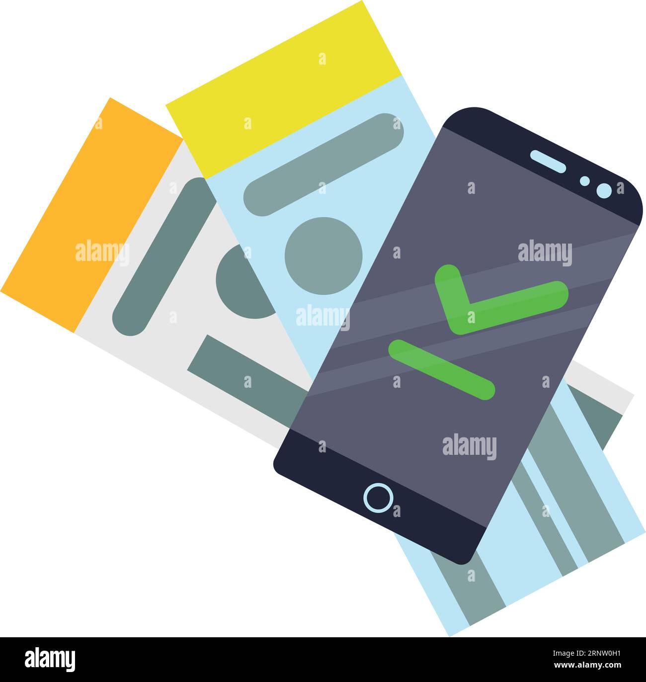 Ticket check in Cut Out Stock Images & Pictures - Alamy