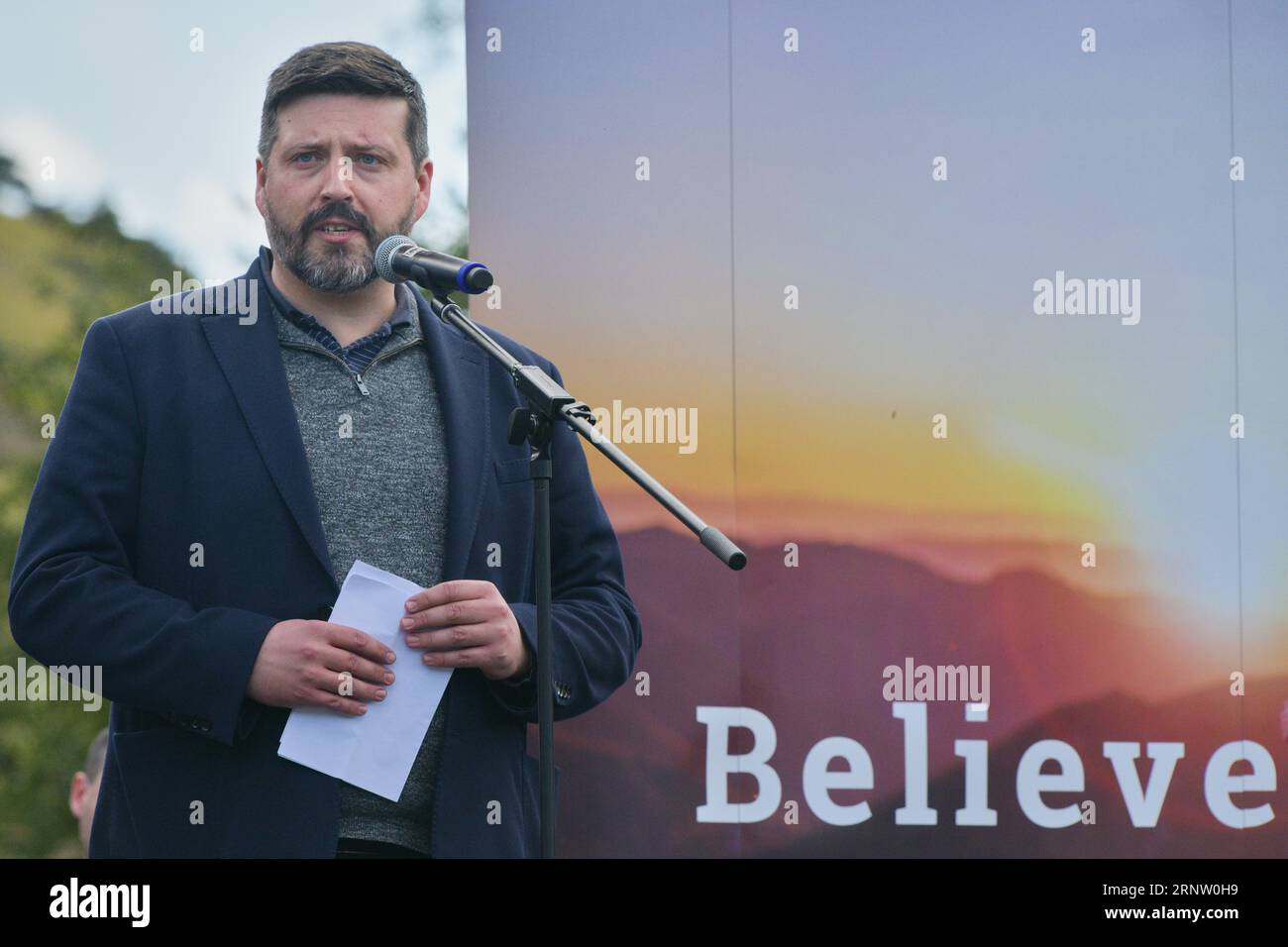 Edinburgh Scotland, UK 02 September 2023. Jamie Hepburn MSP Minister ...
