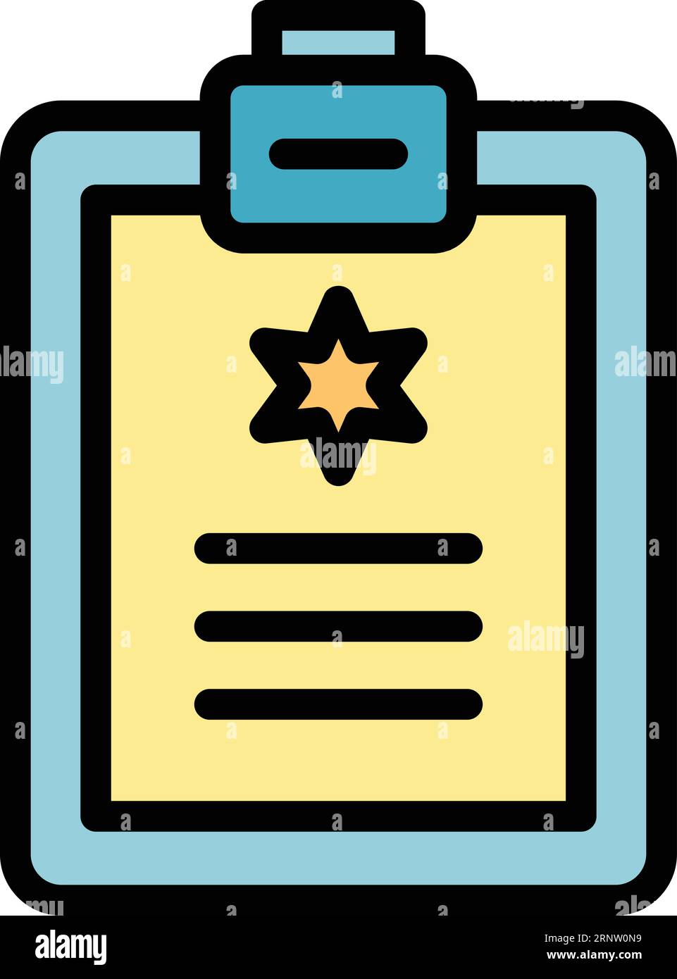 Guard board icon outline vector. Security school. Officer safety color ...