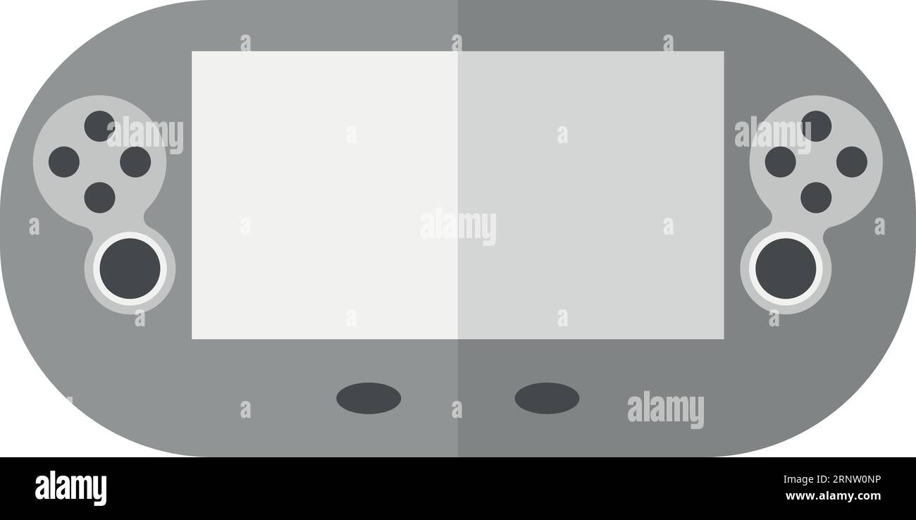 Screen joystick icon. Portable console gamepad symbol Stock Vector ...