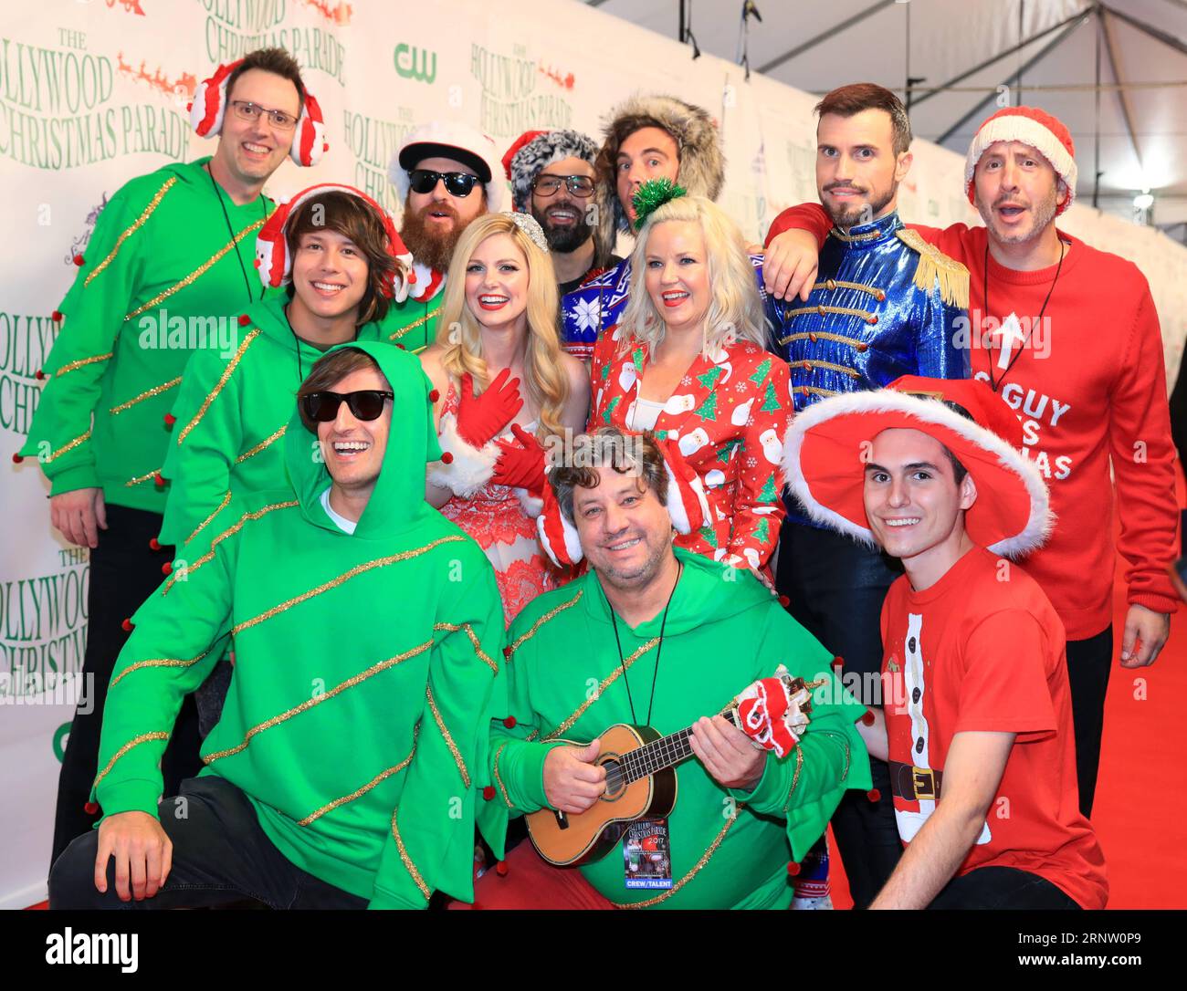 (171127) -- LOS ANGELES, Nov. 27, 2017 -- Members from Band of ...