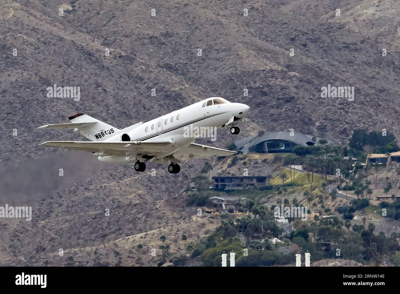 Palm Springs, California, USA. 31st Jan, 2015. A Hawker 800XP business ...