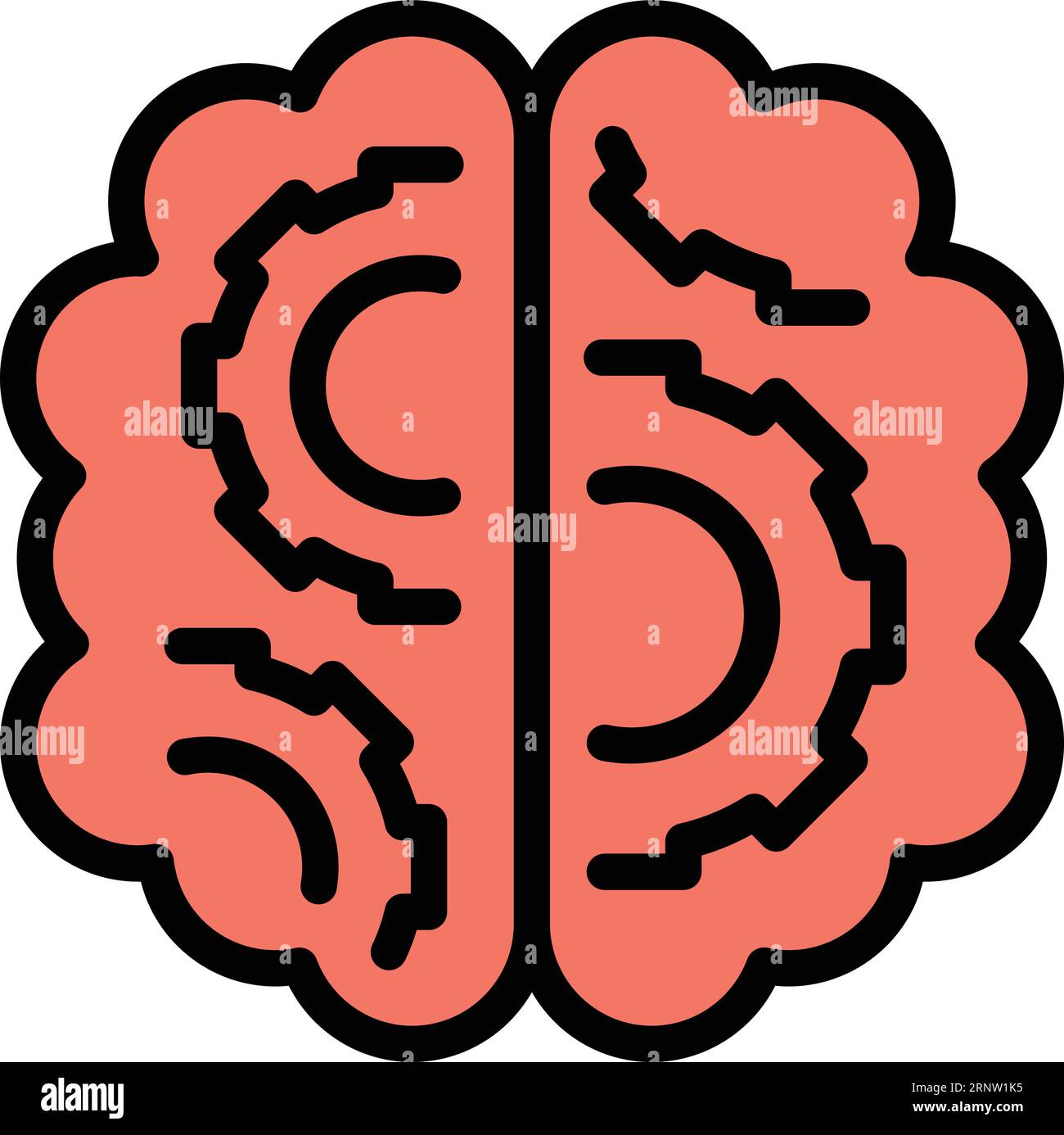 Brainstorming icon outline vector. School education. Disabled classroom ...