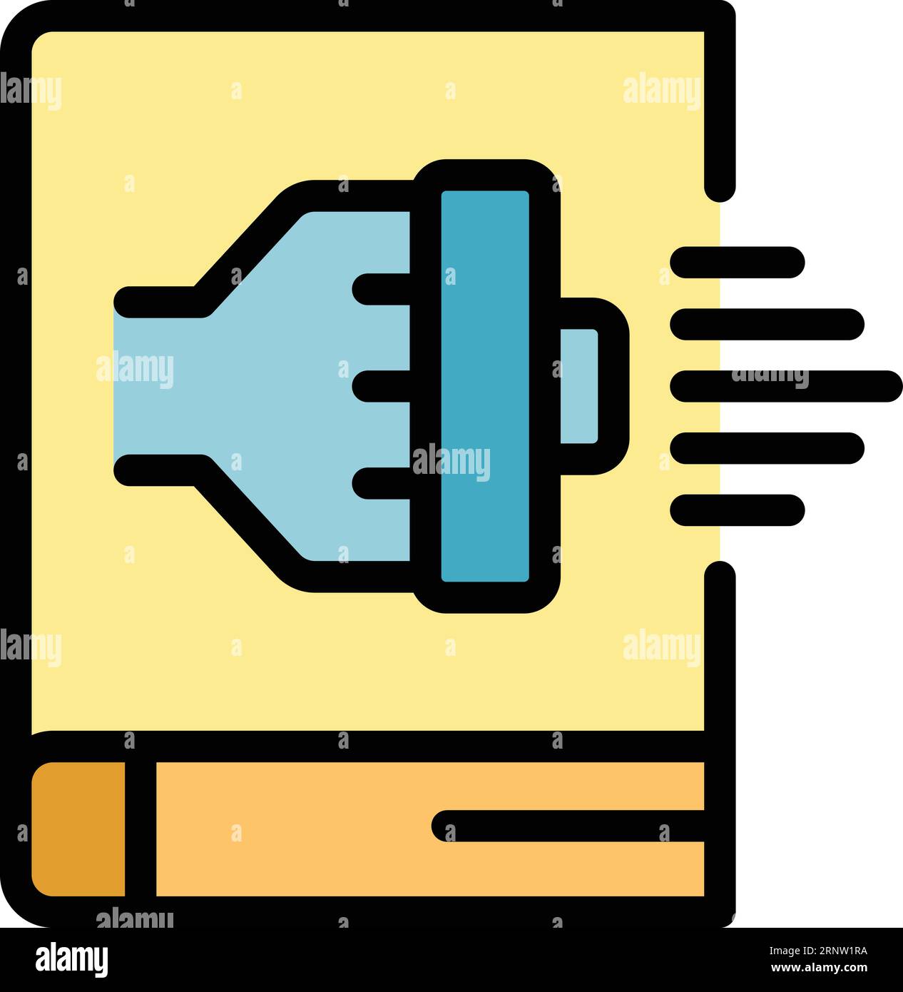 Disabled read icon outline vector. Child education. Classroom learn color flat Stock Vector ...