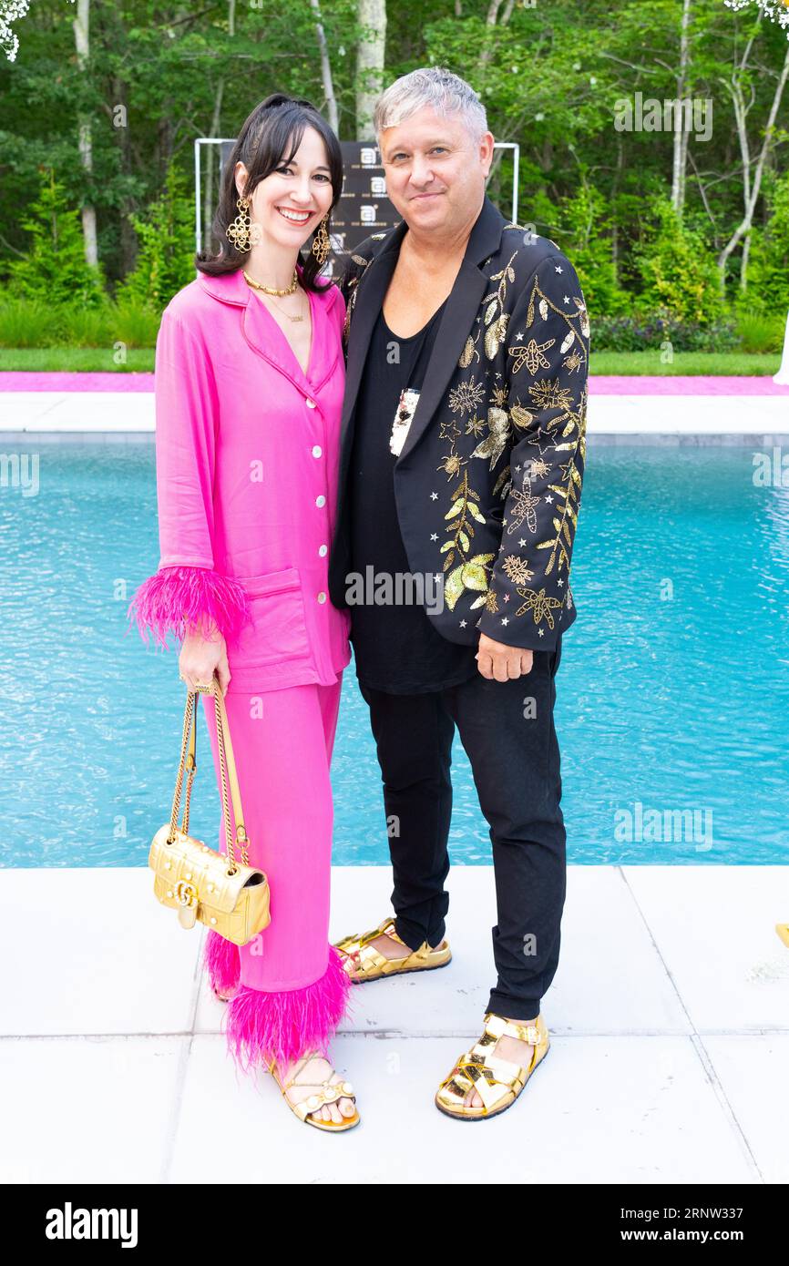 Laura Citron a d Andrew Clancey attends James Lane Post Labor Day ...