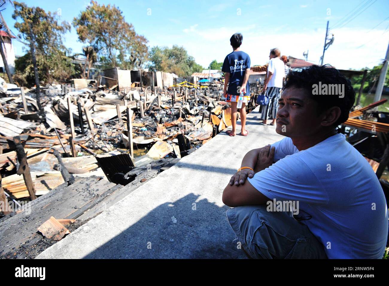Fire aftermath investigation hi-res stock photography and images - Alamy