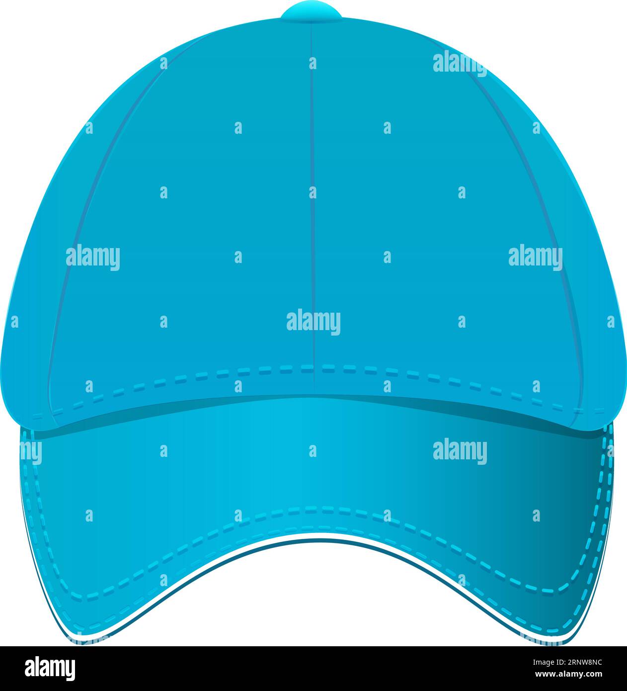 Blue golf cap Stock Vector Images - Alamy